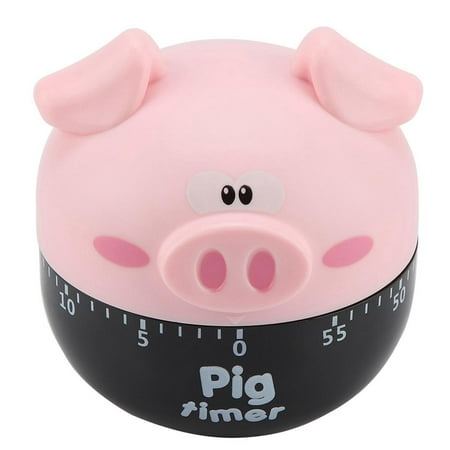 Cute Cartoon Pig Kitchen Timer Mechanical Timers Pig Kitchen Pig ...