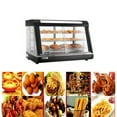 INTBUYING 47 " Electric Food Warmer Cabinet Display Case 3-Layer 30-80 ...