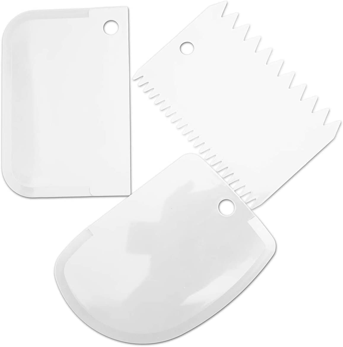 Bench Fondant Cake Bread Dough Scraper Icing Bowl Spatula Knife Flat ...