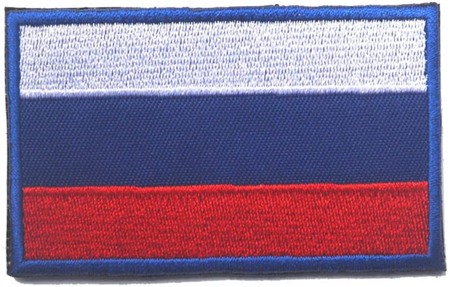 Russian Flag Patch Embroidered Military Tactical Flag Patches - Walmart.com