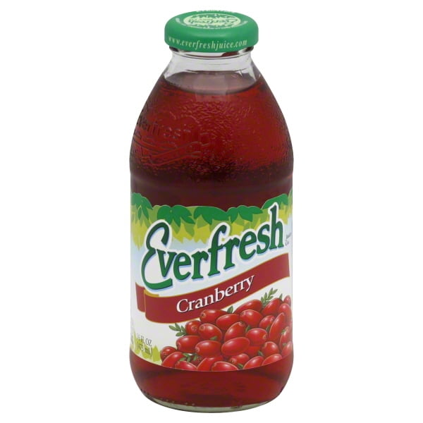Everfresh Cranberry Juice Blend Cocktail, 16 Fl. Oz. - Walmart.com ...