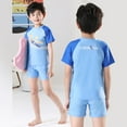Gaexia Boys Swimsuit 2t Rash Guard Animal Prints Short Sleeve Swimming ...