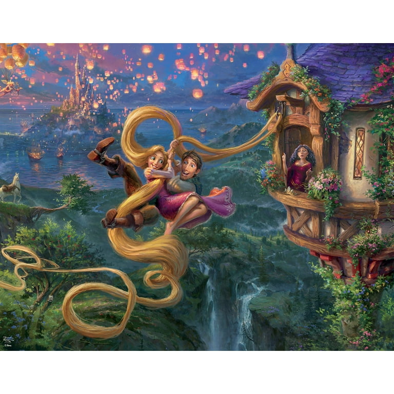Thomas Kinkade Disney Wallpaper Tangled