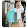 AOOOWER Ergonomic Shoulder Bag Pet Carriers Breathable Travel Backpack ...