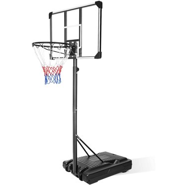 Free Shipping! Height Adjustable Portable Basketball Hoop System ...
