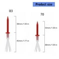 Ergonomic Two Sections Golf Tees Portables Golf Tees Wheel Base for ...