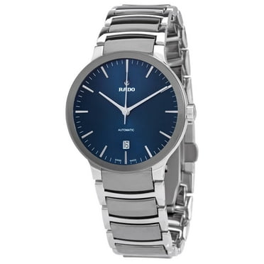 Rado Original Men's Watch, Automatic, Blue Dial, Gold Steel, Water ...