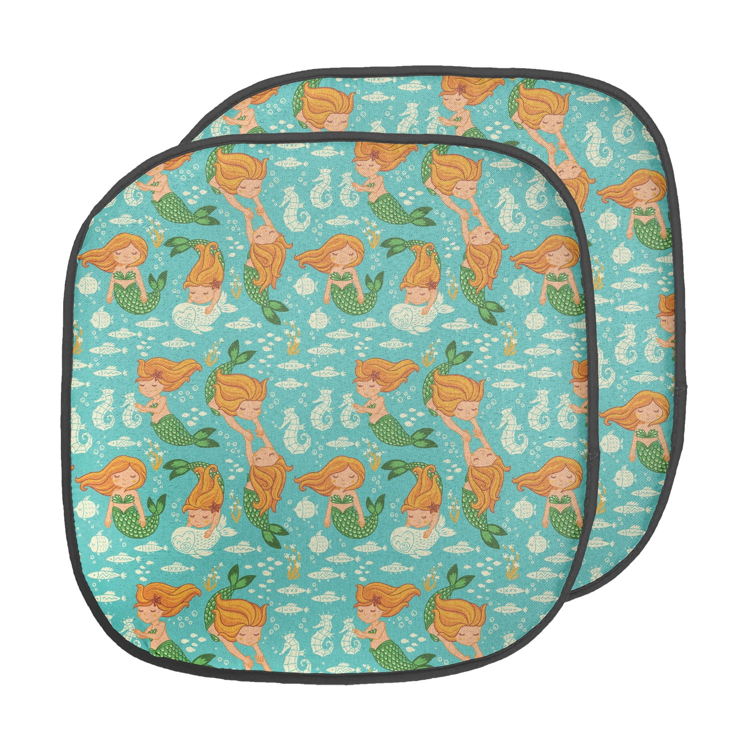 Underwater Chair Seating Cushion Set of 2, Underwater World Little ...