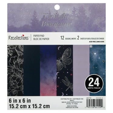 48 Pack: Linen Paper by Recollections™, 12" x 12" - Walmart.com