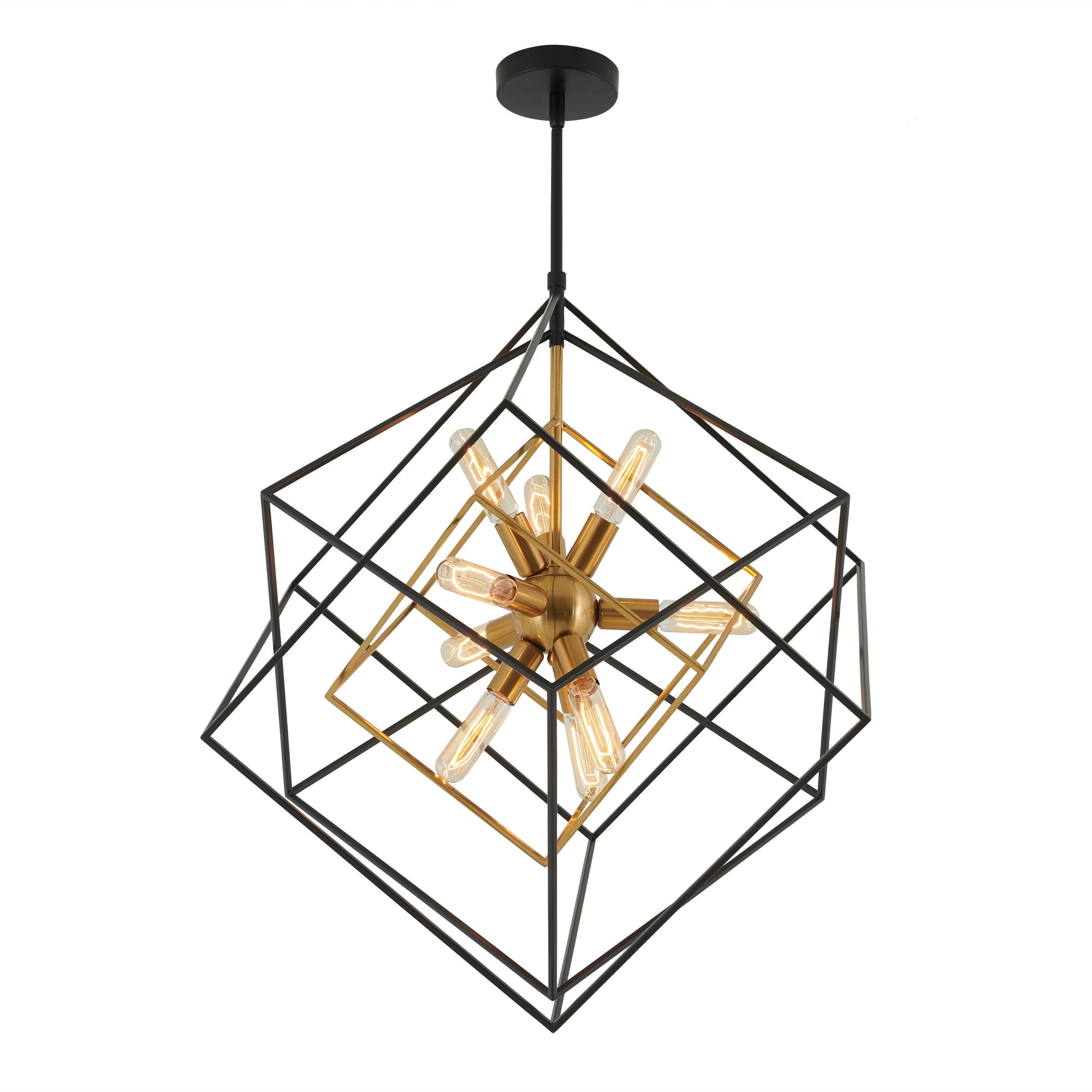 Click here for Artika Imperium Modern Mid-Century Chandelier  Bla... prices