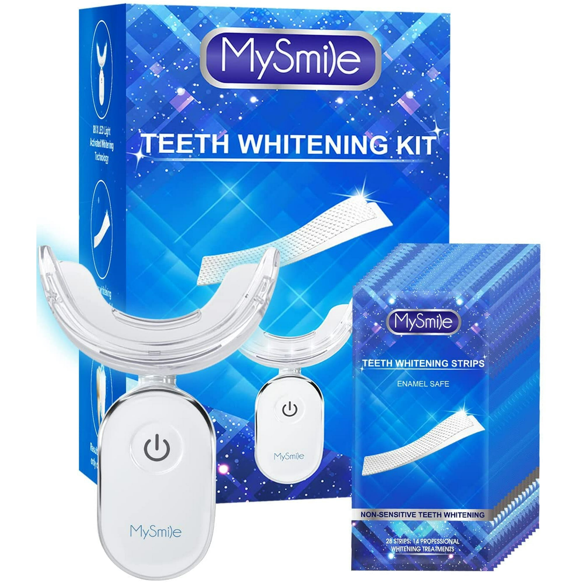 Click here for Mysmile Teeth Whitening Strips With Light  28x Non... prices