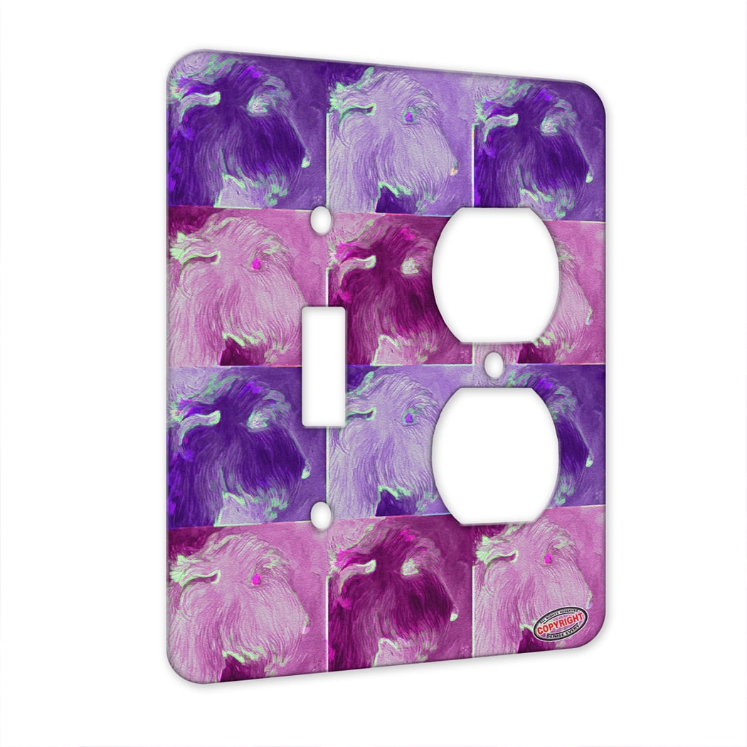 KuzmarK™ 2 Gang Single Toggle / Single Duplex Wall Plate - Irish ...