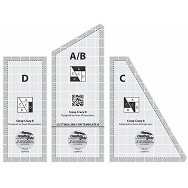 Creative Grids Ultimate Flying Geese Template and Quilt Ruler (CGRDH4 ...