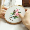 Flower Embroidery Kit for Beginners Adults Cross Stitch Kits for ...