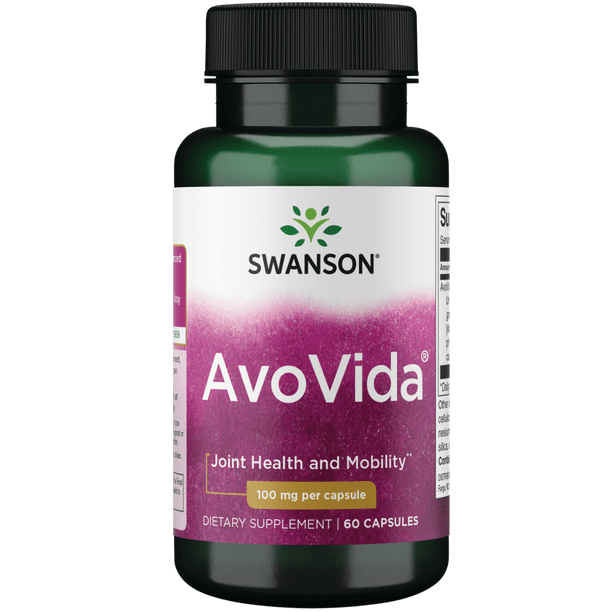 Swanson Avovida 100 mg 60 Capsules - Walmart.com
