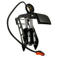 Zol Double Barrel Bike Floor Foot Pump ,Portable Air Pump Inflator Pump with 160PSI Precision ...