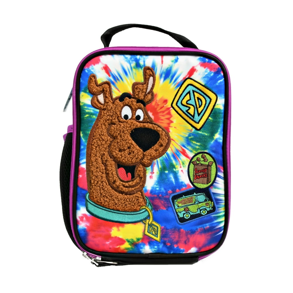 Scooby Doo Embroidered All Tie Dyed Up Lunch Box - Walmart.com ...