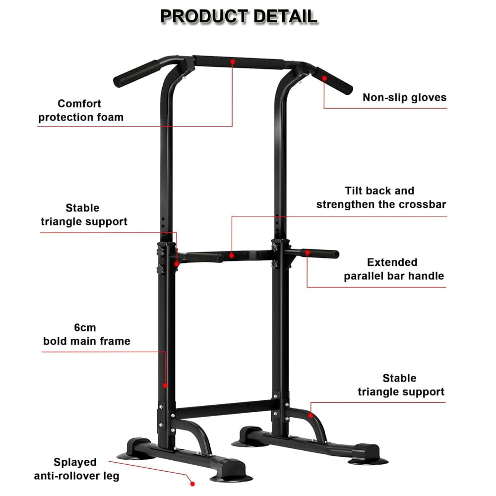 Click here for Glorystar Freestanding Pull Up Bar For Home Gym ad... prices