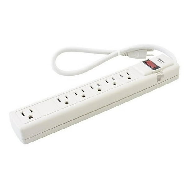 Supresor De Picos 6 Entradas 450j Multicontacto Surtek SURTEK 136221 ...