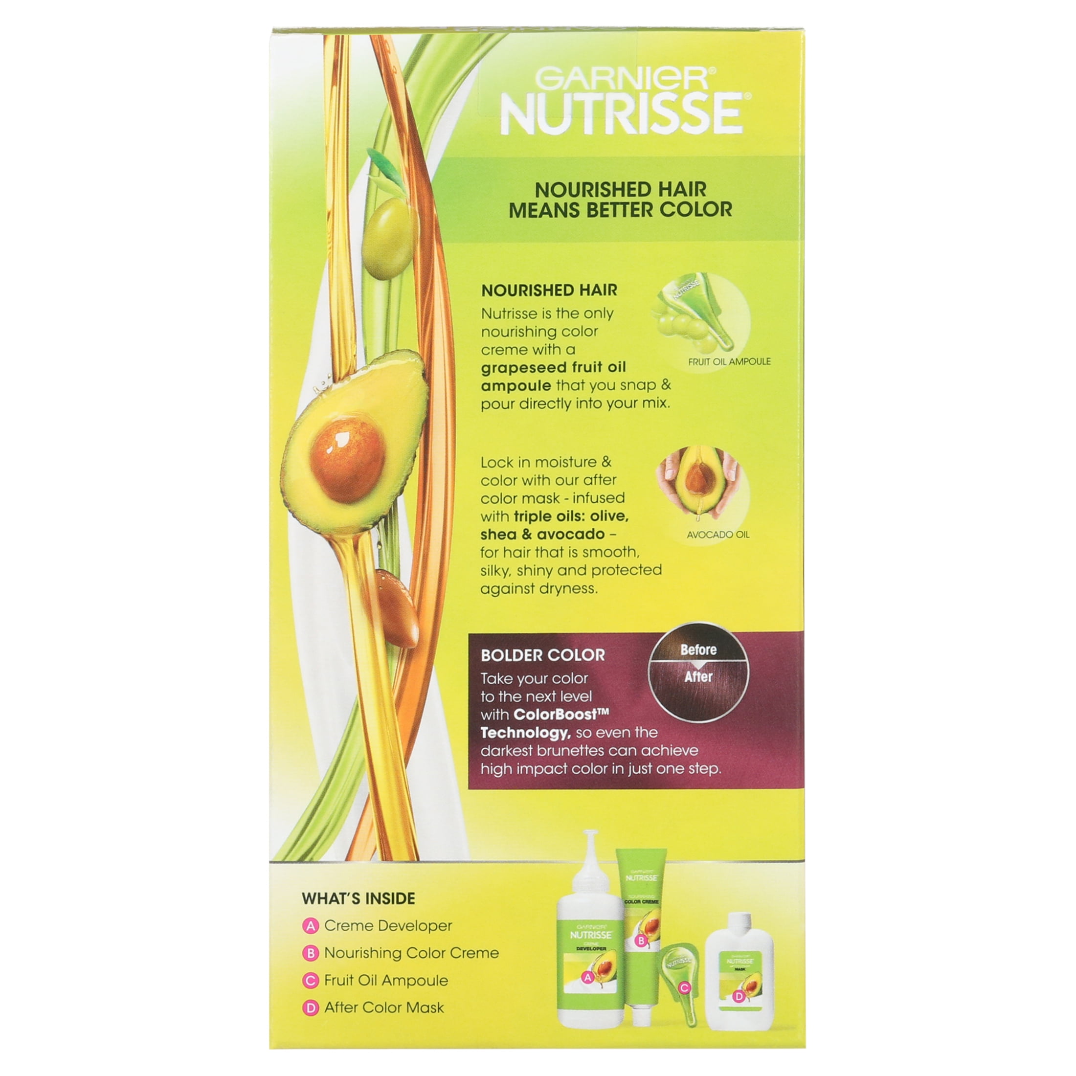 Buy Garnier Nutrisse Ultra Color Nourishing Bold Permanent Hair Creme ...