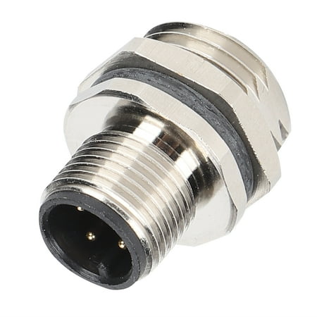 Khall Conectores Led Strip Connector M12‑B‑P4 M16 Thread Panel Mounted ...