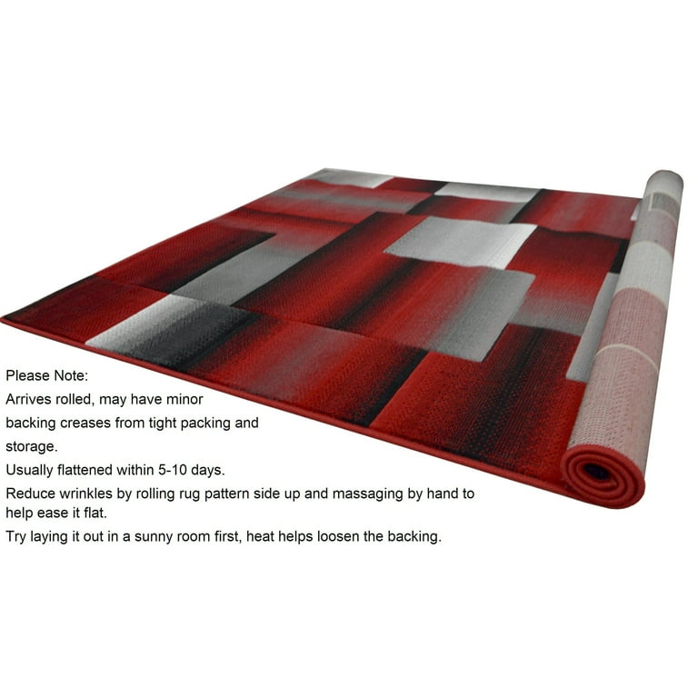 Red And Black Carpet Tiles