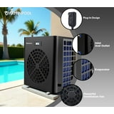 VARMINPOOL 16,000 BTU Pool Heat Pump, Electric Heater for Above Ground ...
