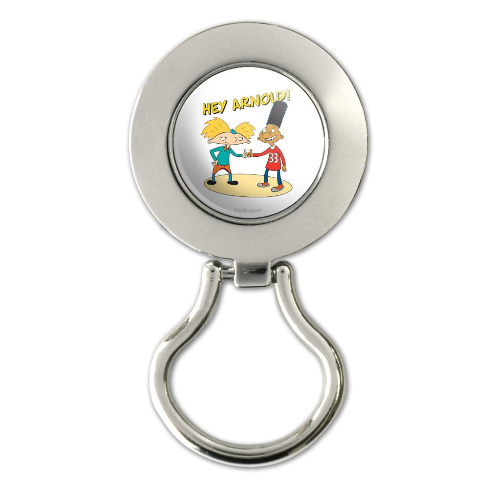 Hey Arnold! and Gerald with Logo Magnetic Metal Eyeglass ID Badge ...