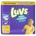 Luvs Super Absorbent Leakguards Diapers (Choose Diaper Size and Count ...