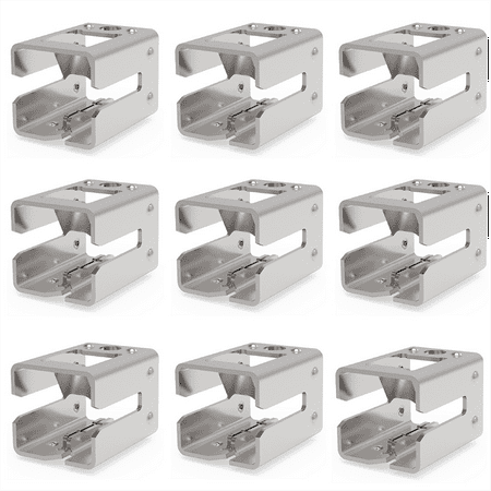 Qtmnekly 50PCS PV Solar Panel Mounting Clip, Metal Clip for All Frame ...