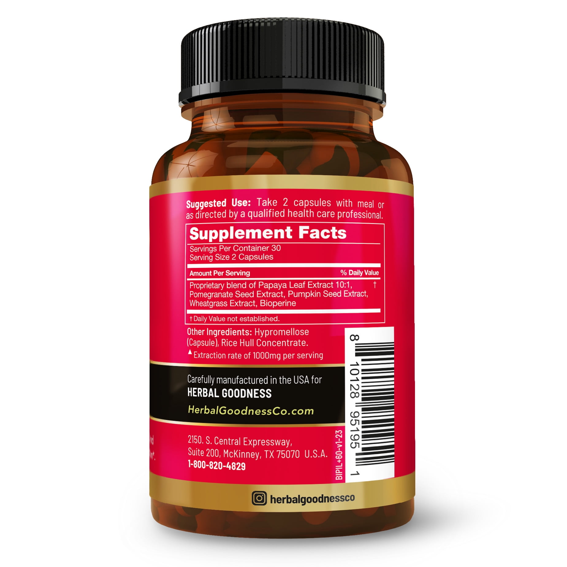 Blood Platelets Supplements, Papaya Leaf, Papaya Pills, Blood Support ...