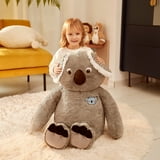 IKASA, Giant Koala Stuffed Animal Plush Toy, 30 inch, Gray, Oversized ...
