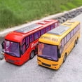 BESTSKY 2026 New Racing Car Police Bus 27Mhz Lights Simulation School ...