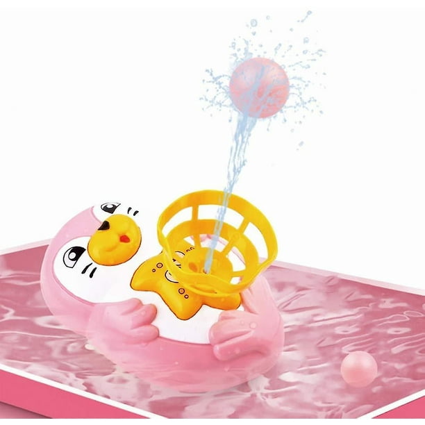 Bath Toys For Toddlers 3-6 Years - Seal Spray Water Toy With 2 Balls ...