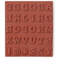 Large Uppercase Alphabet Wood Stamp Set by Recollections - Woods Stamps ...