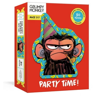Grumpy Monkey Party Time! (Board Book) - Walmart.com