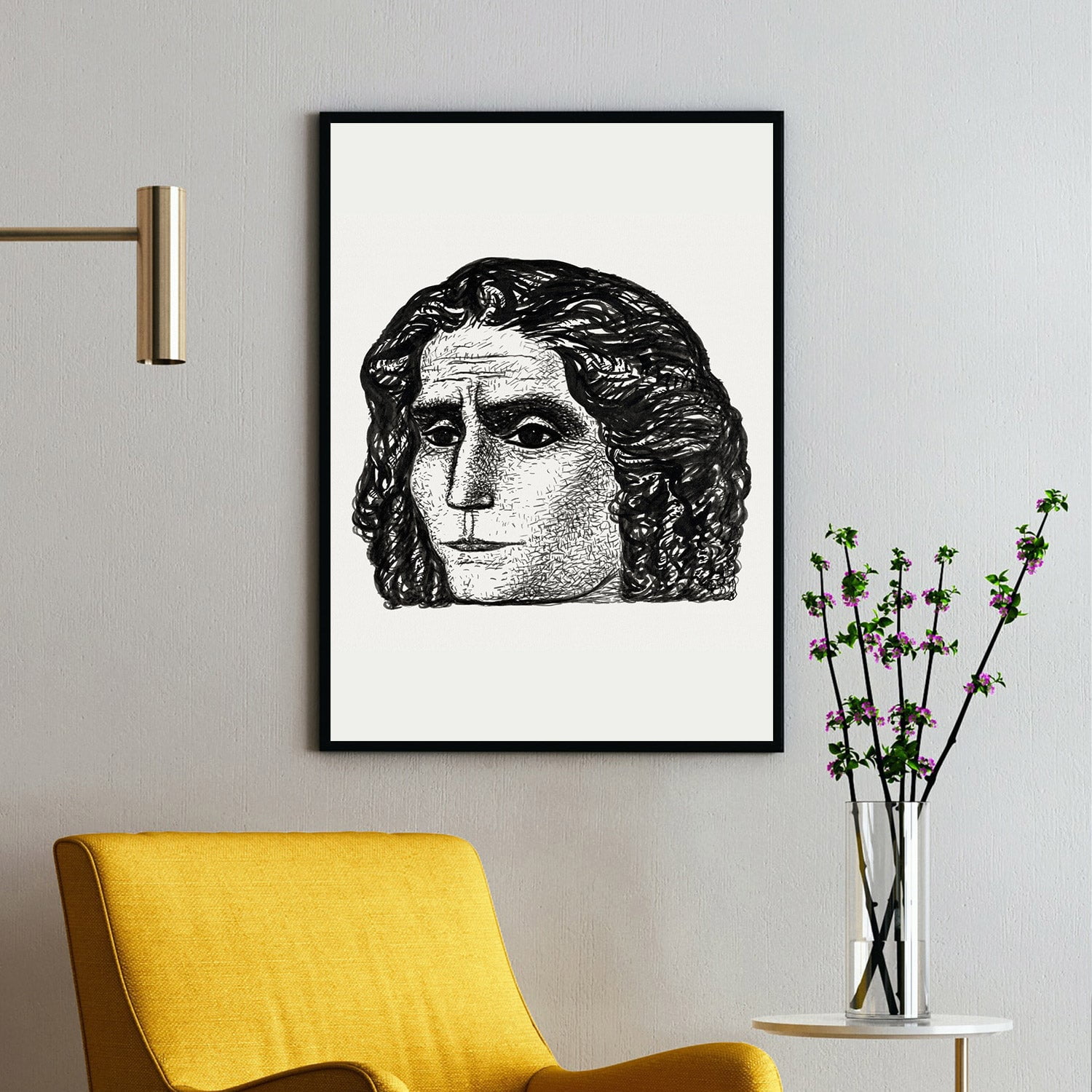 Portrait of Jean Jaurès - ca. 1891–1941 | Leo Gestel | Premium Fine Art ...