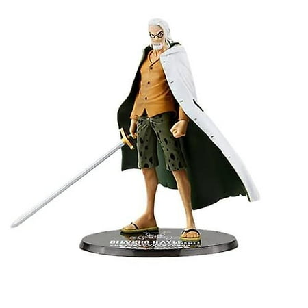 Japan Anime 17cm One Piece Silvers Rayleigh Limited Edition Action ...