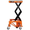 Hydraulic Motorcycle Lift Table, 350 LBS Capacity Motorcycle Scissor ...