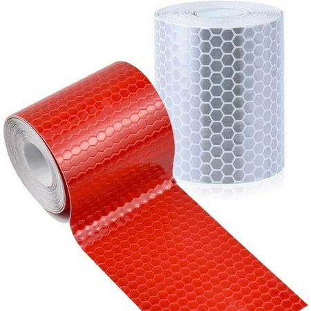 Adhesive Reflective Tape, 2 Pcs of 5cm * 3m High Intensity Adhesive ...