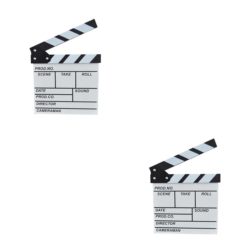 Sidaley Director Film Clapboard Escena de acción Clapper Board Película ...