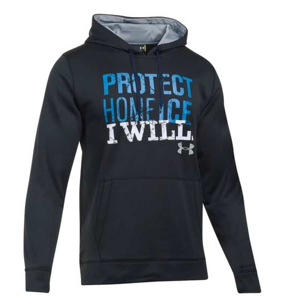 Under Armour Men's Hockey Protect Home Ice Hoodie, 1276976 (Black, S ...