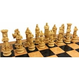 Medieval Times Crusades King Richard Chess Men Set Antique Color - NO ...