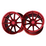 XXR 567 18x8.5 5x108/5x112 35et Candy Red Wheel - Walmart.com