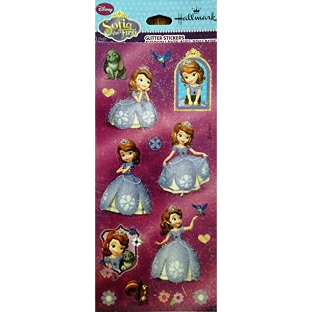 Disney Sofia the first Glitter stickers - Walmart.com
