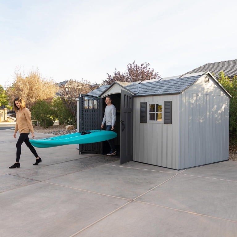 Lifetime Storage Shed: lifetime Garden Building Shed - 15' X 8'