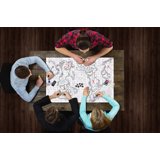 Battle Grid Game Mat - 3 Pack DOUBLESIDED - Portable Tabletop Role ...