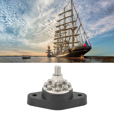 M10 Power Distribution Terminal, Battery Junction Post Bus Bar Kit 3 ...