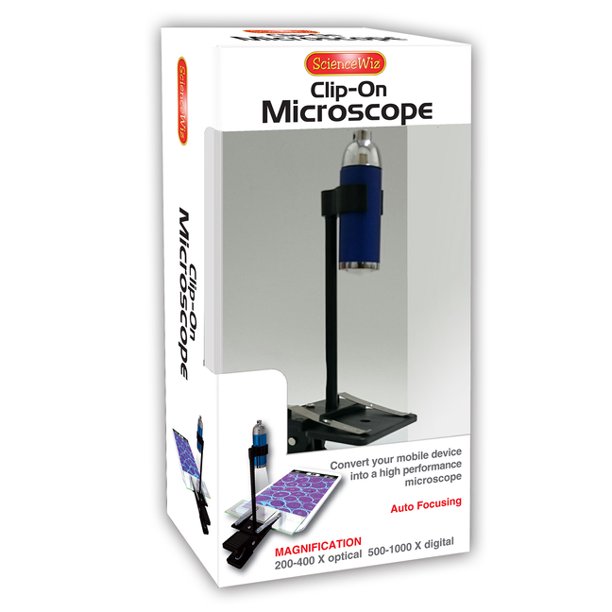 Clip-On Microscope: Microscope: 400 X Clip-On Microscope (Other ...