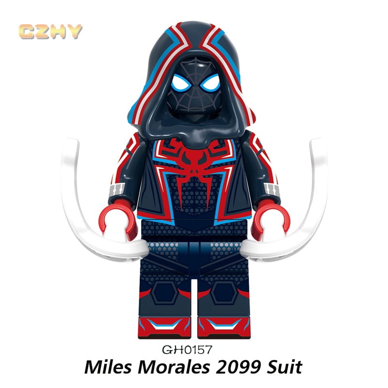 G0124 Superhéroes A Través Del Spot Spider-Verse Punk Miles Morales ...
